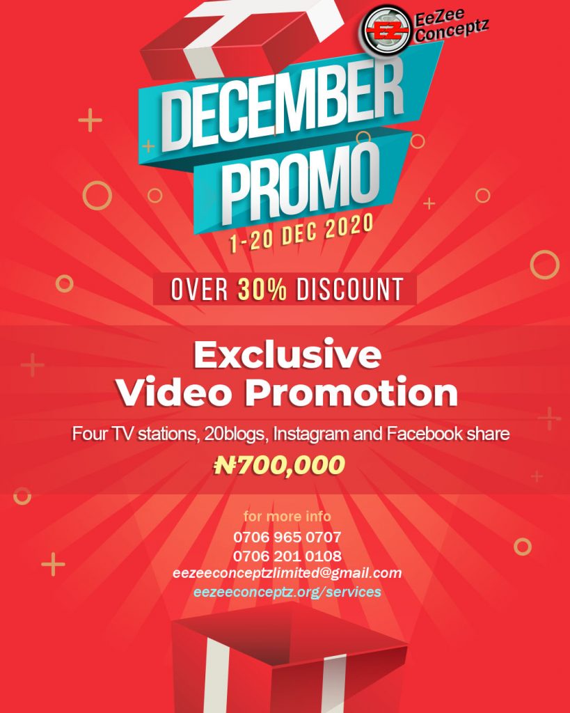 December Promo 2020 | EeZee Conceptz