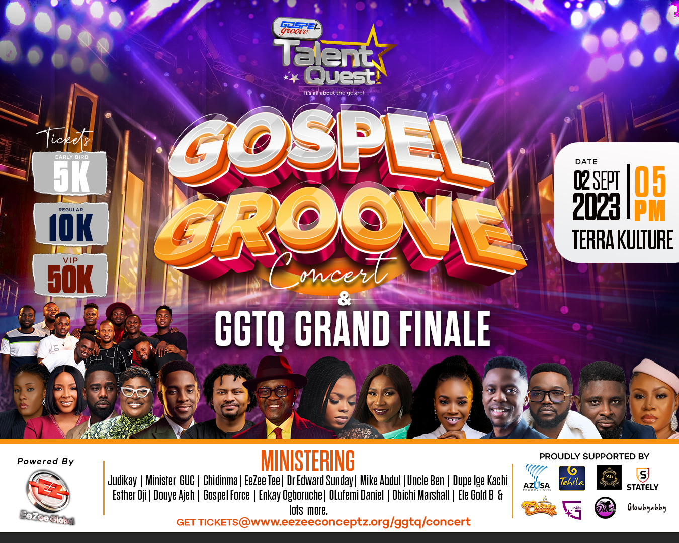 Gospel Groove Concert + GGTQ Grand Finale | EeZee Conceptz